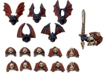 Games Workshop Warhammer 40k Night Lords Upgrade Bits Conversion Parts ...