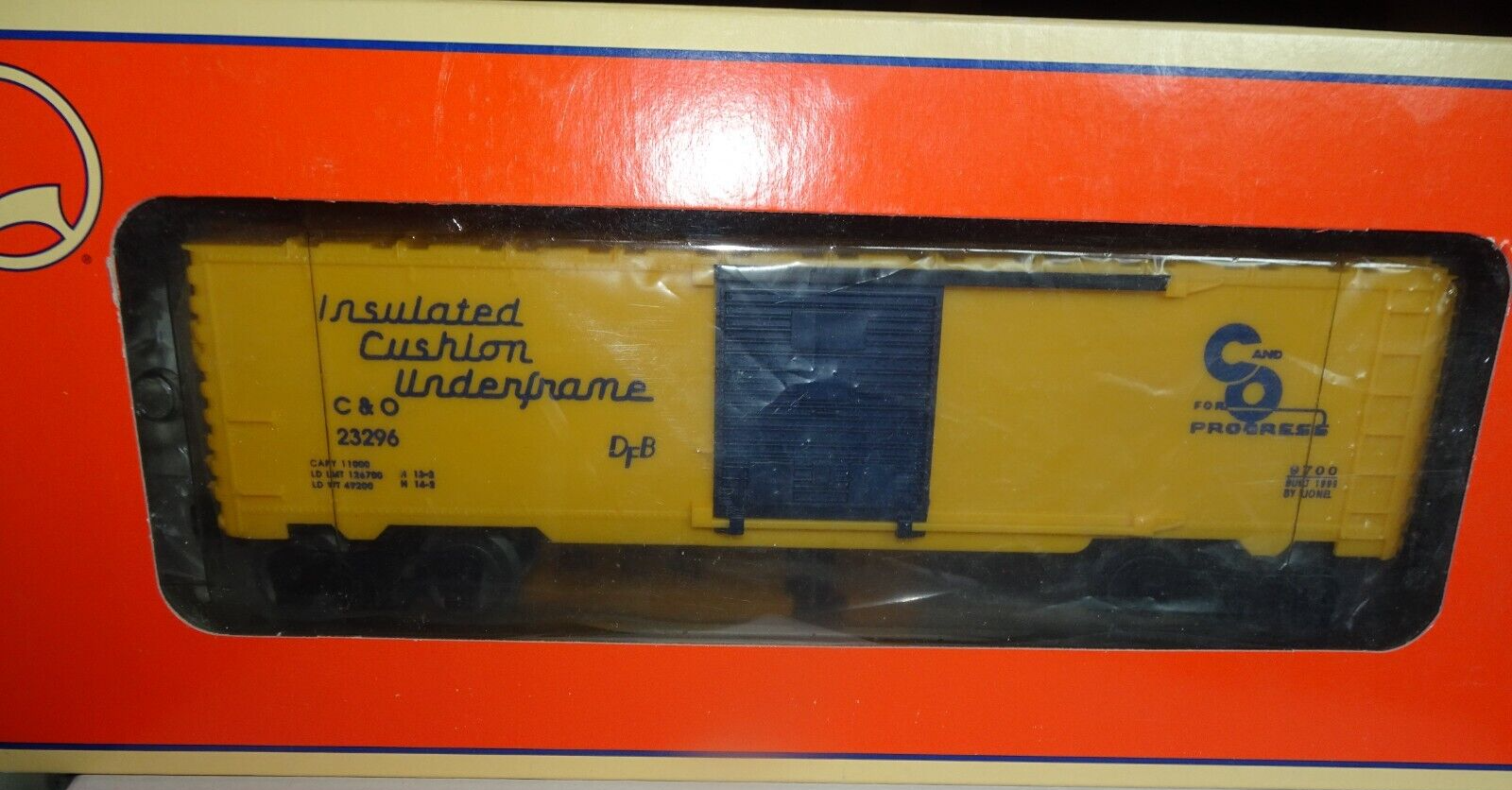 Lionel 6-26276 Chesapeake & Ohio C&O Box Car O Gauge 1999-00. B-16 | eBay