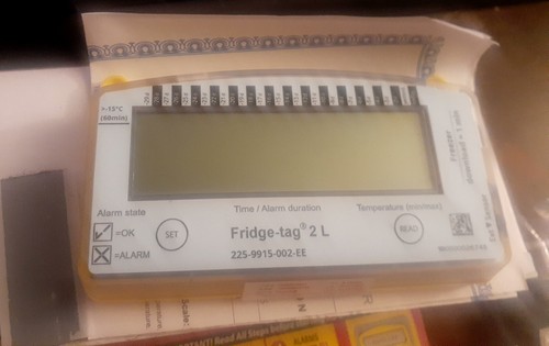 Thermco™ Fridge-tag™ Freezer 2L Vaccine Thermometer Data Logger | eBay