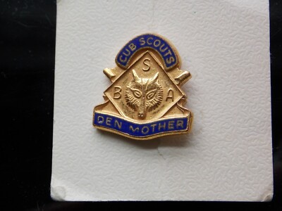 Vintage Cub Scouts Den Mother Pin BSA Boy Scouts Of America | eBay
