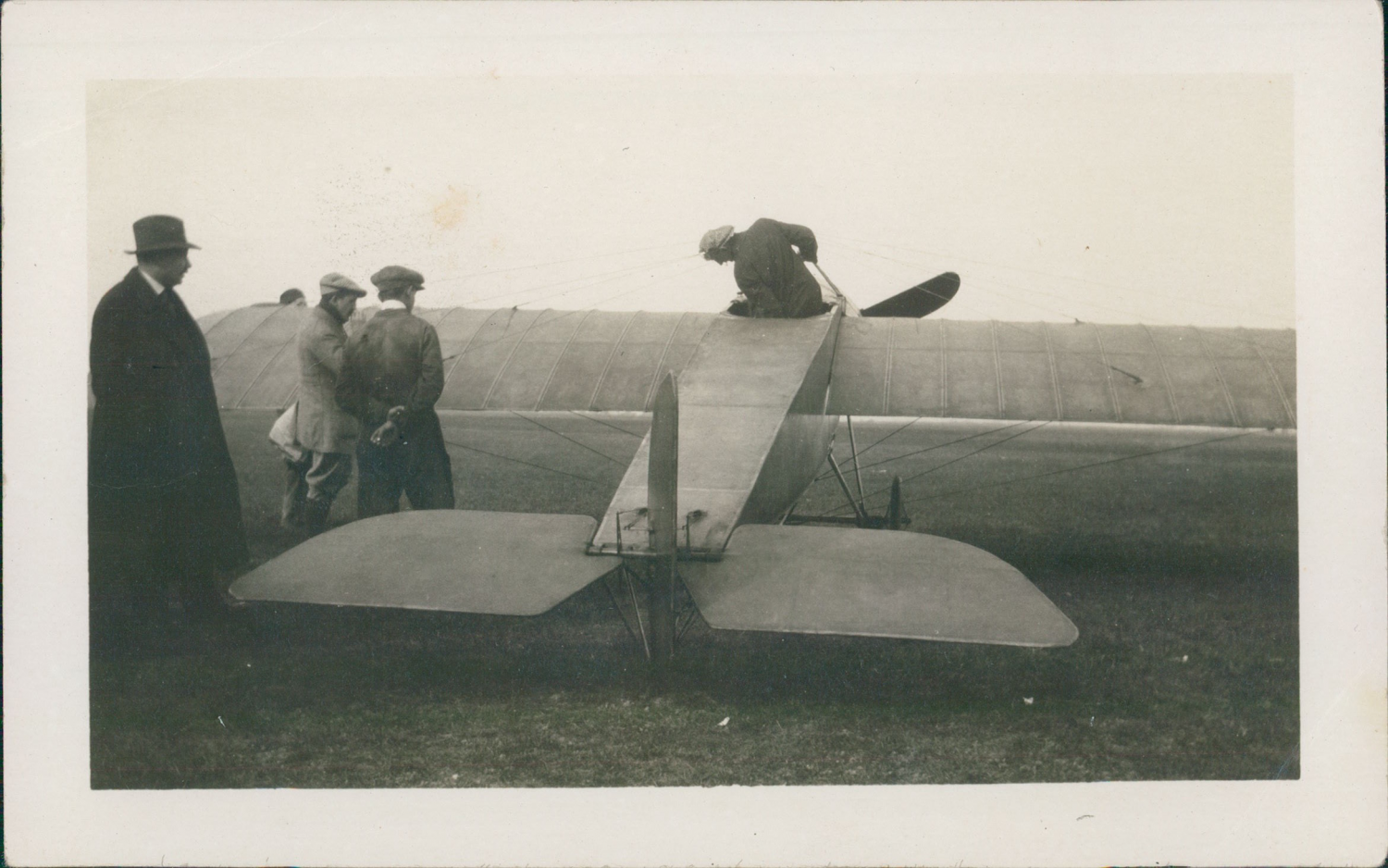 Avion monoplan, ca.1920, Vintage silver print vintage silver print ...