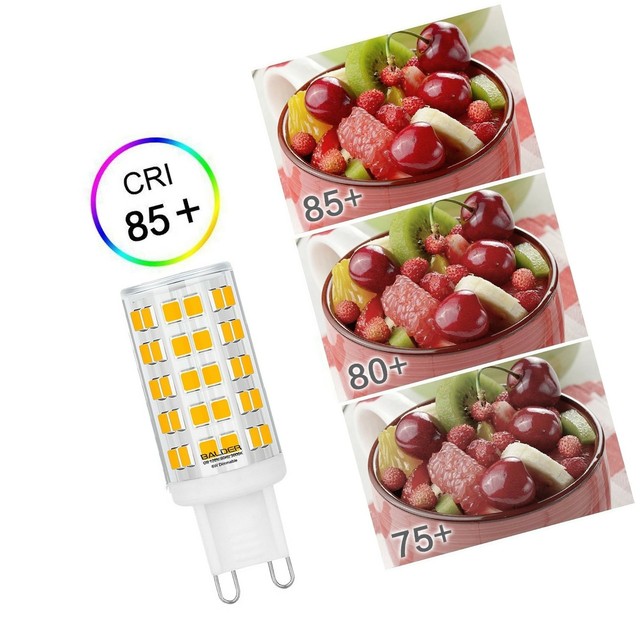 Balder Dimmable G9 6w LED Bulb 60w Halogen Replacement Warm White 3000k ...