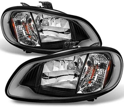 THOMAS C2 SCHOOL BUS 2013 2014 BLACK HEADLIGHTS HEAD LIGHTS LAMPS | eBay