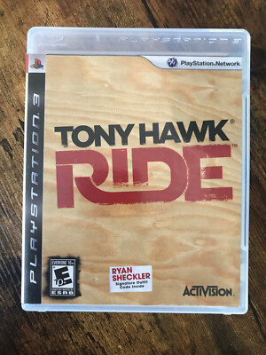 Tony Hawk Ride, Complete With Manual, Sony Playstation 3, PS3 | eBay