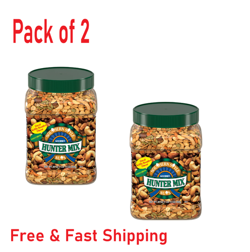 2 Pack Southern Style Nuts, Hunter Mix, Gourmet, 30 Oz Fast Shipping | eBay