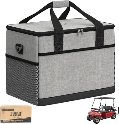 Golf Cart Ice Bag, 27L Large Capacity Waterproof Oxford Cooler for ...