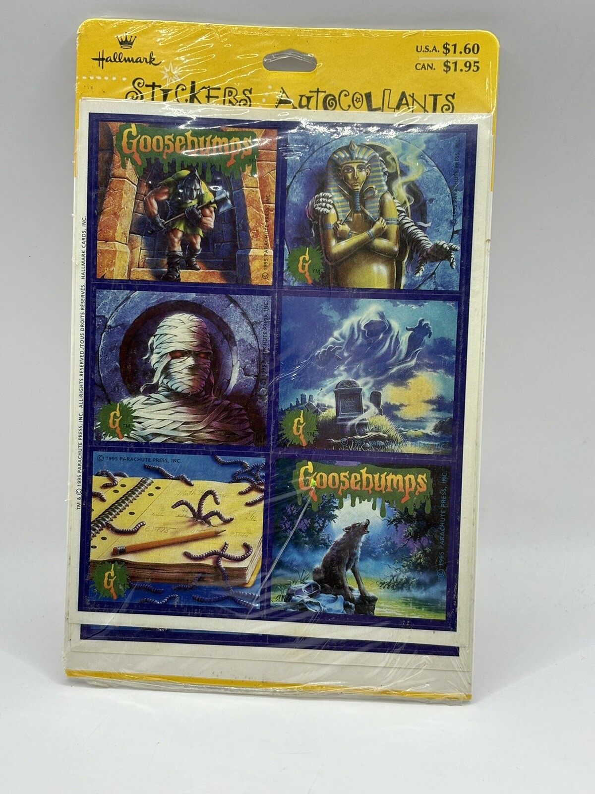 1995 Goosebumps Parachute Press Cards Shop | emergencydentistry.com