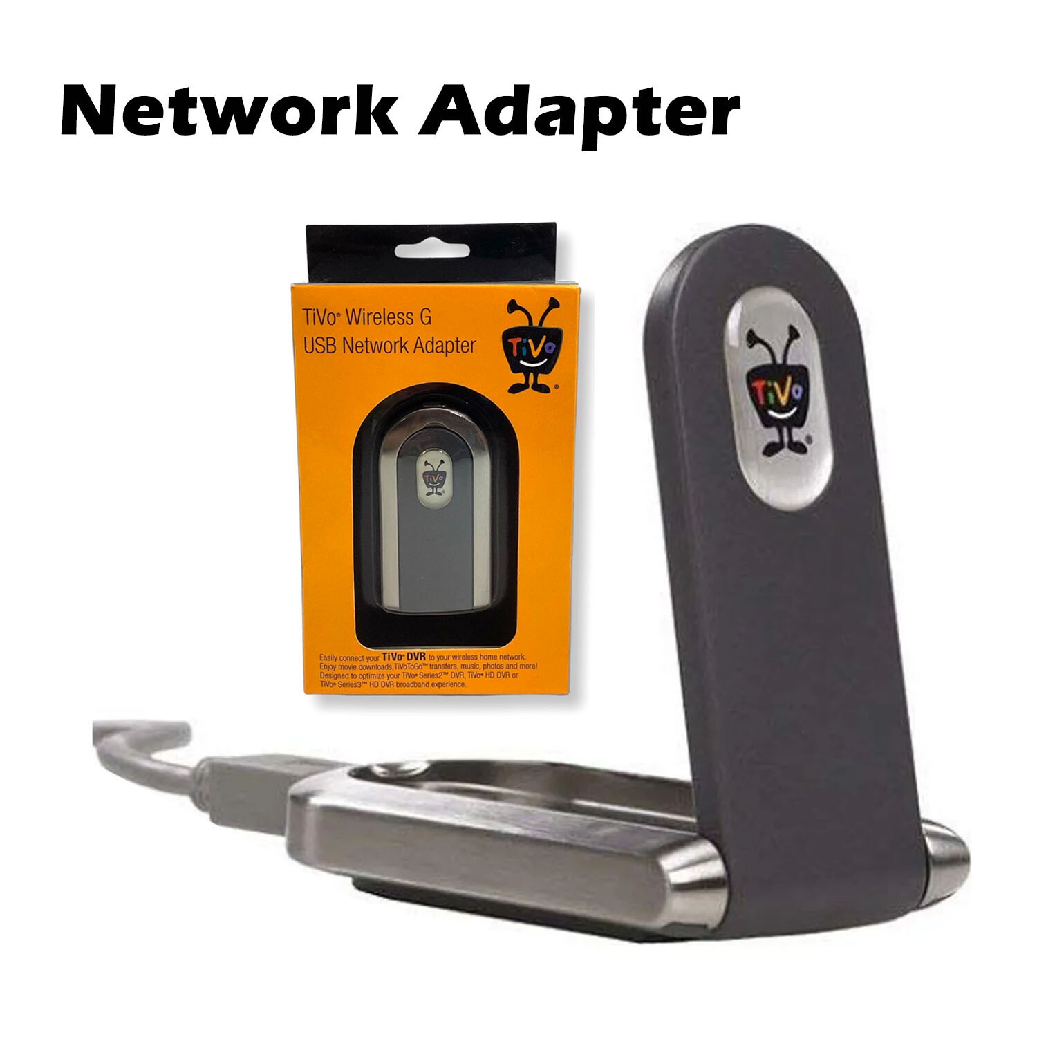 TiVo AG0100 Wireless G USB Network Adapter for TiVo Series 2 & 3 DVRs ...