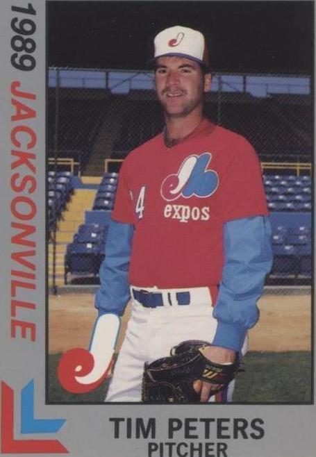 1989 Best Jacksonville Expos - Tim Peters #13 Platinum (RC) for sale ...