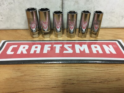 CRAFTSMAN SPARK PLUG SOCKET- YOUR CHOICE OF SIZE - NEW WITH RUBBER BOOT ...