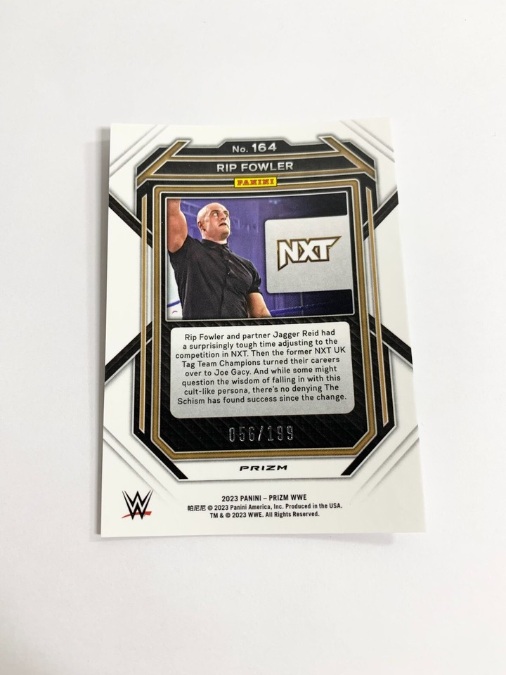 Rip Fowler Premium Box Set 056/199 2023 Panini Prizm WWE Card # 164 | eBay