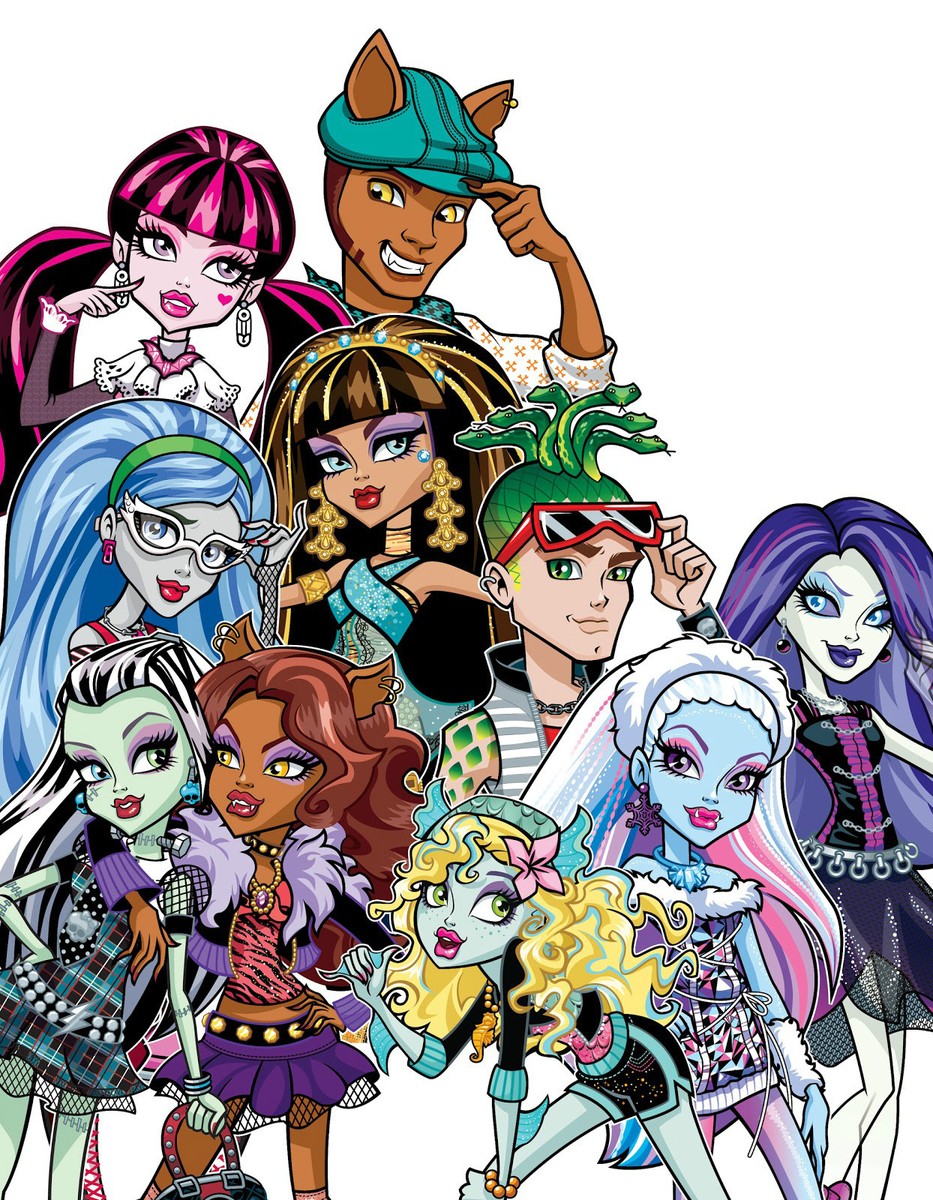 Monster High Printables Monster High Print Coloring Pages Get