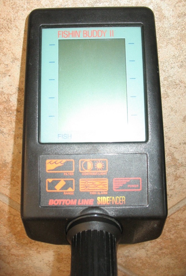 FISHIN’BUDDY II BOTTOM LINE SIDE FINDER WITH CLAMP, FISH FINDER, IT ...