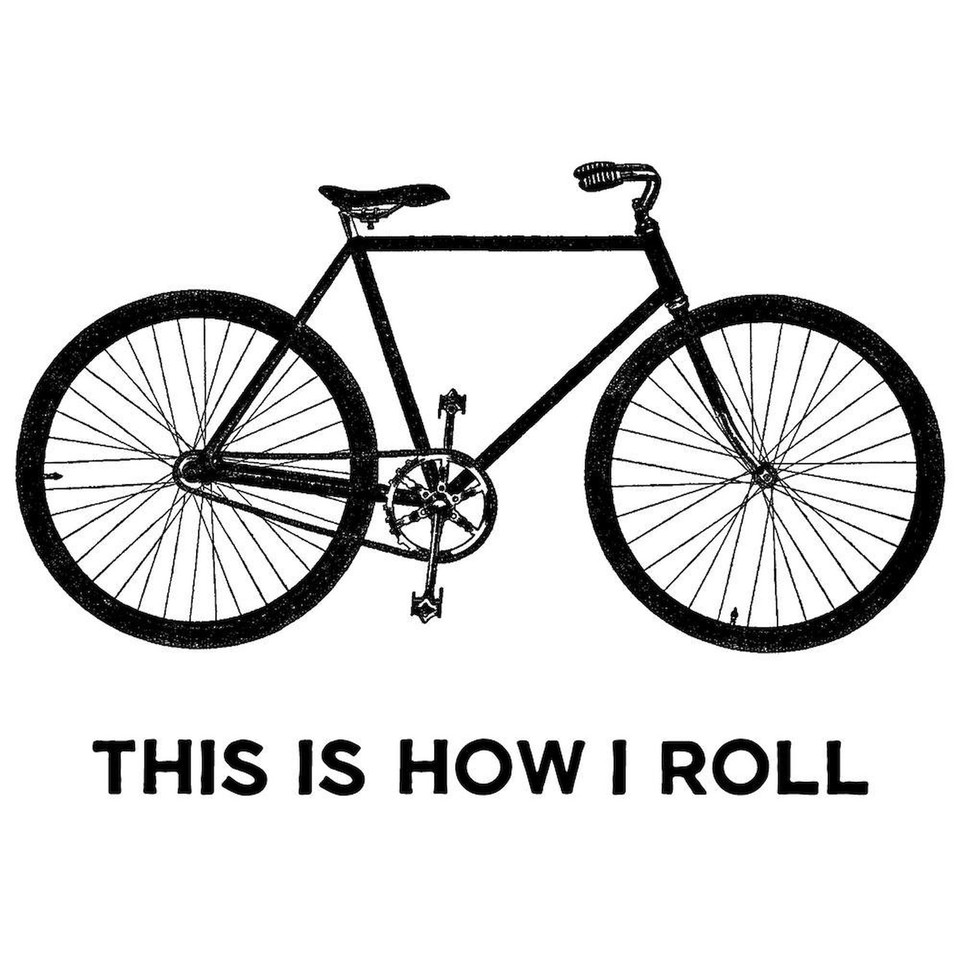 CafePress This Is How I Roll Bicycle Mug Large Mug (744413046) | eBay