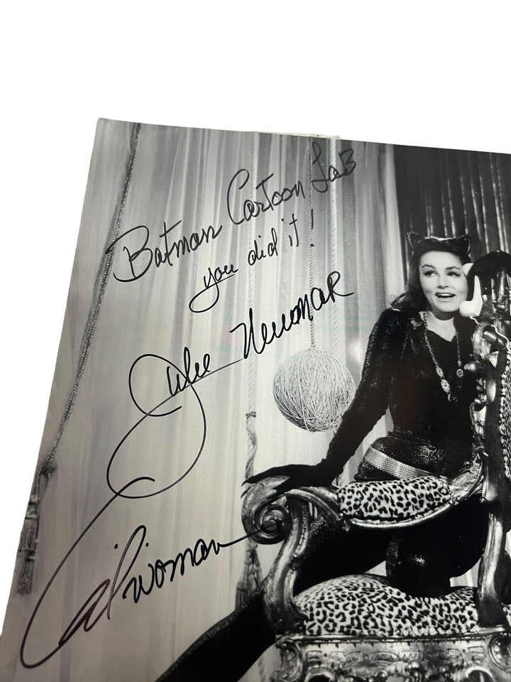 JULIE NEWMAR Signed Autographed 8x10 BATMAN CATWOMAN Photo Authentic | eBay