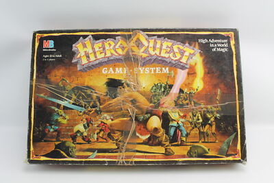 Hero Quest Game System Fantasy Adventure Game Complete | eBay