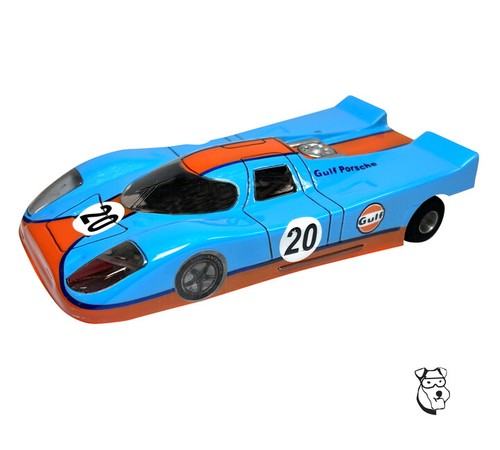 1/24 Slot Car Champion Turbo Flex Porsche Custom RTR 50K RPM Motor ...