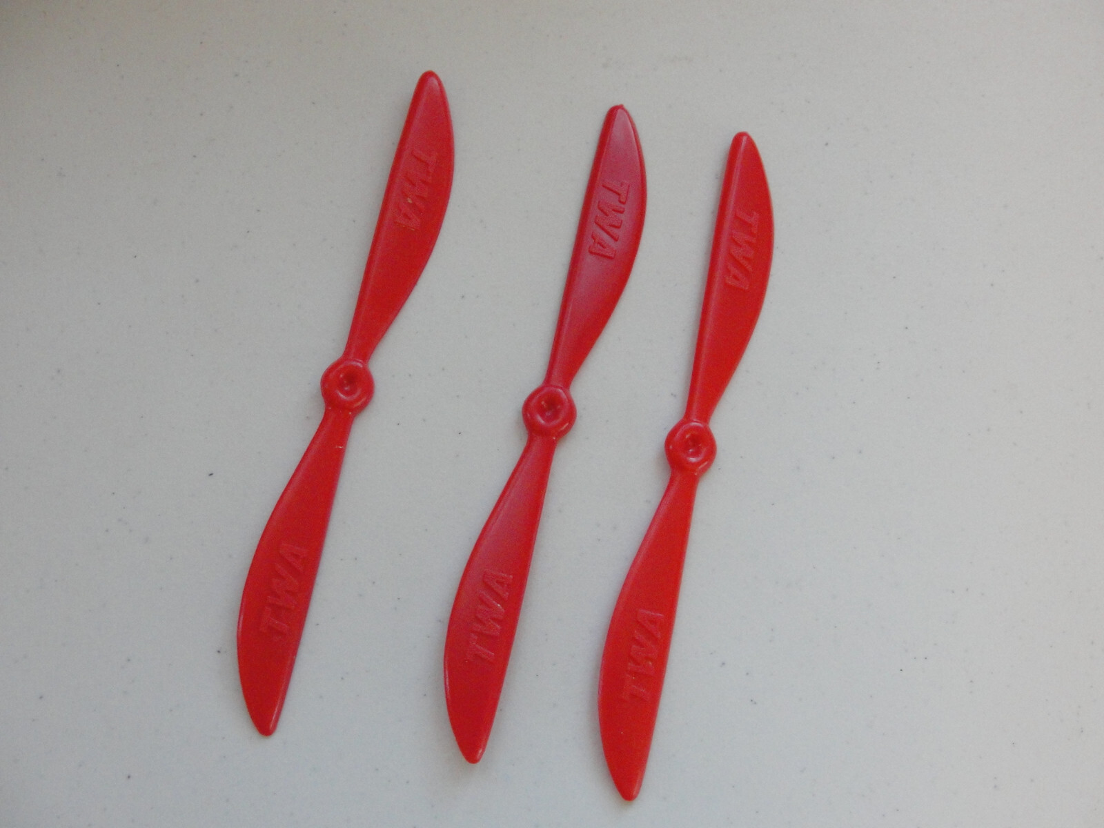 3 Vintage TWA Red Propeller Plastic Swizzle Sticks | eBay