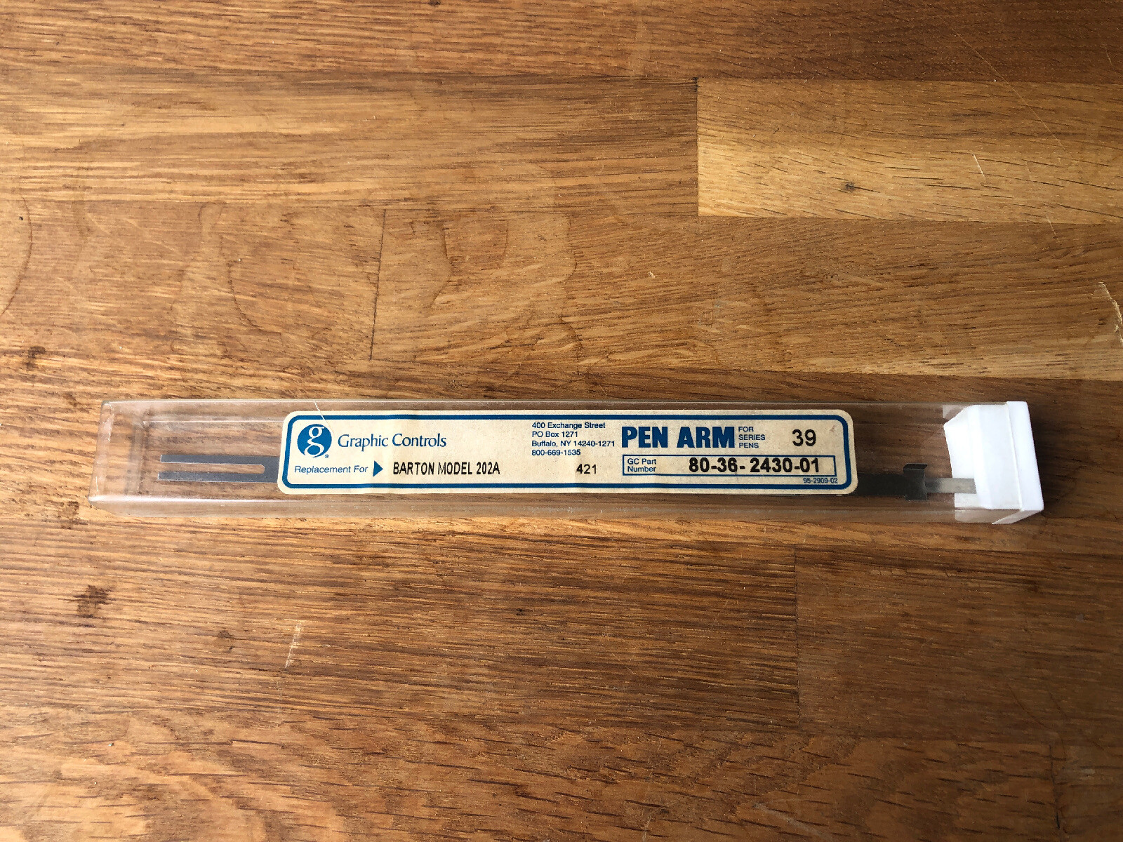 Graphic Control Pen Arm For Series 39 Barton Model 202A , 80-36-2430-01 ...