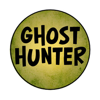 GHOST HUNTER pin button badge sci-fi supernatural paranormal novelty ...