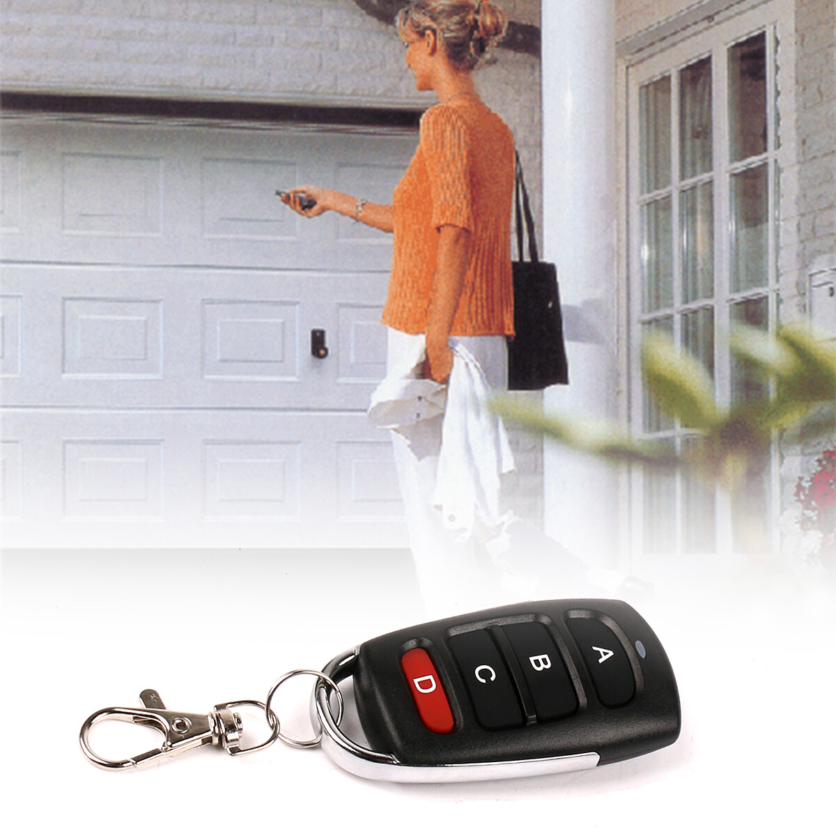 Universal Cloning Electric Gate Garage Door Remote Control Key Fob ...