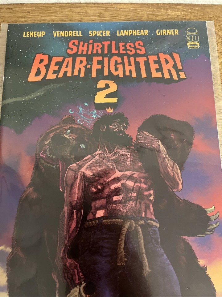 Shirtless Bear -Fighter 2 Comic Book Issue # 1 Image Comics (New) | eBay