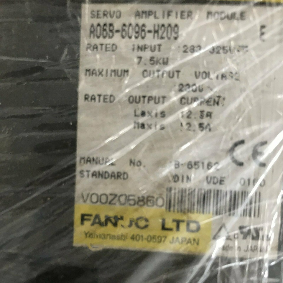 Used For Fanuc A06B-6096-H209 Servo Amplifier | eBay