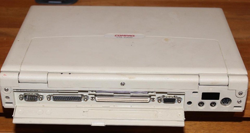 VINTAGE Compaq LTE 5300 2880F Laptop w/Pwr Supply, WORKS: SOLD AS IS | eBay