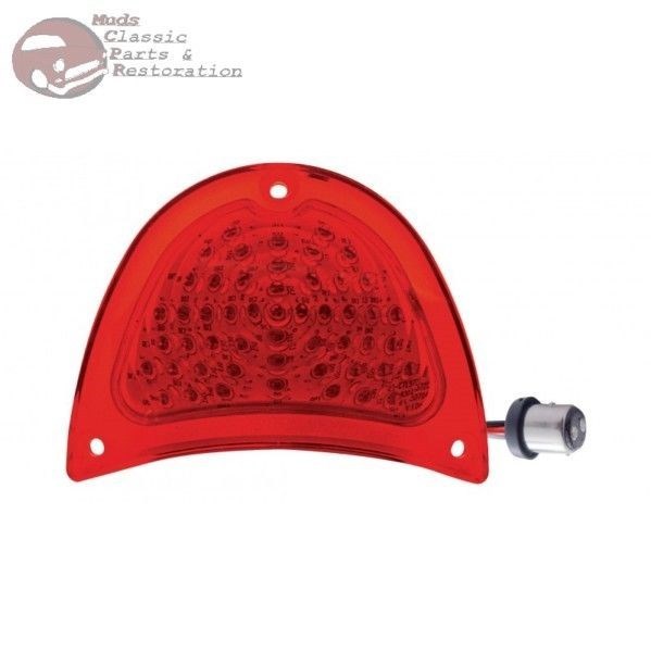 57 Chevy Belair 150 201 Rear Red LED Tail Light Lens Ea. New | eBay