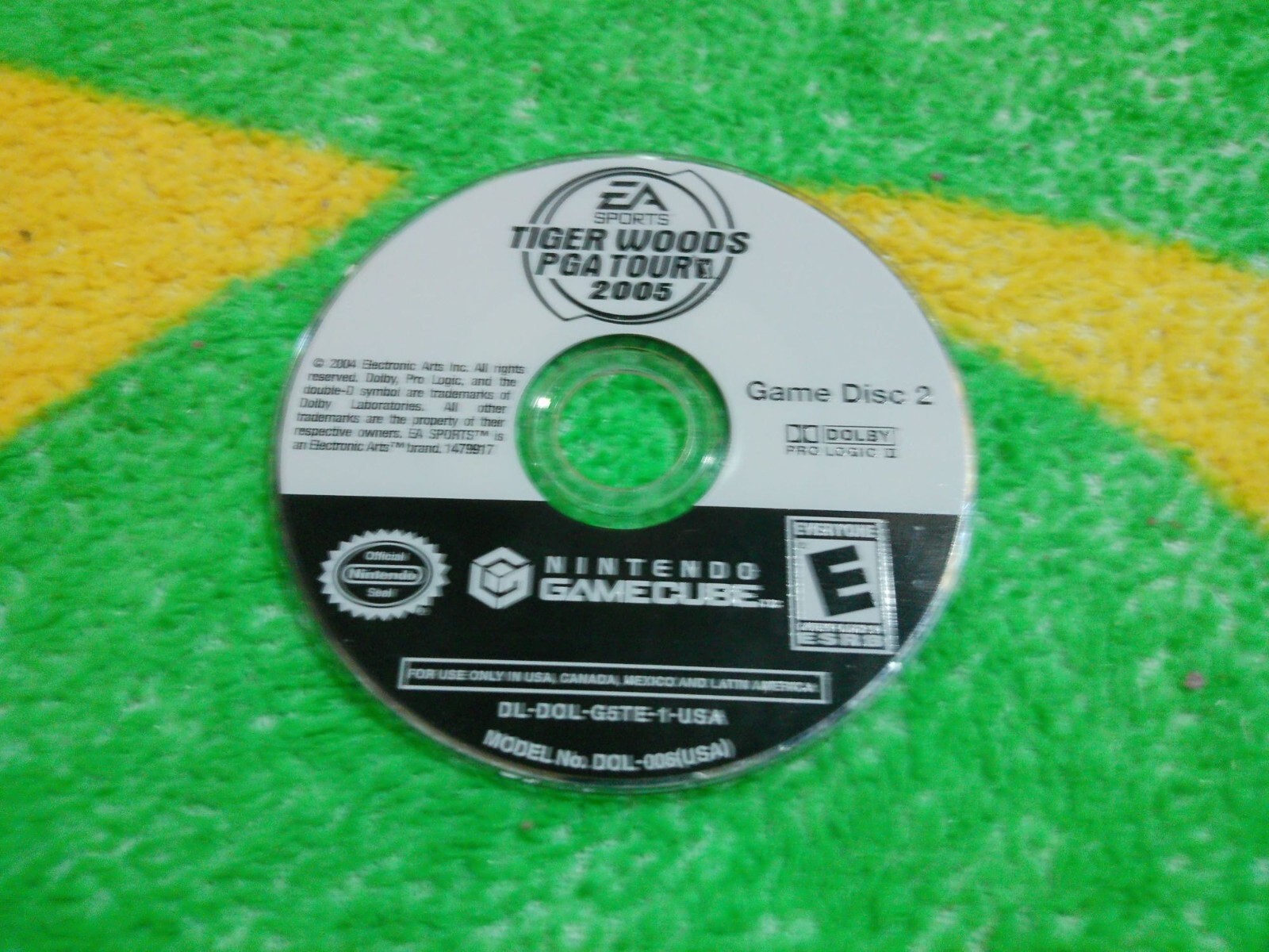Tiger Woods PGA Tour 2005 Nintendo GameCube Game Disc 2 EA Sports | eBay