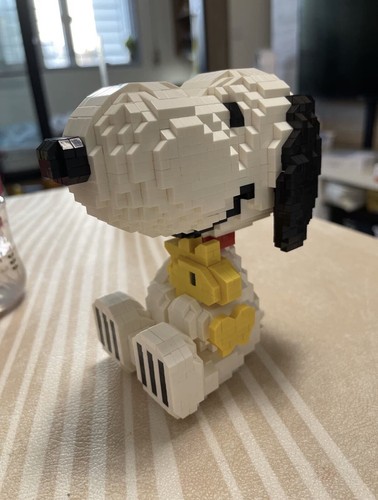 Peanuts Snoopy Magic Blocks， 1605 Pcs Mini Building Blocks Challenging ...