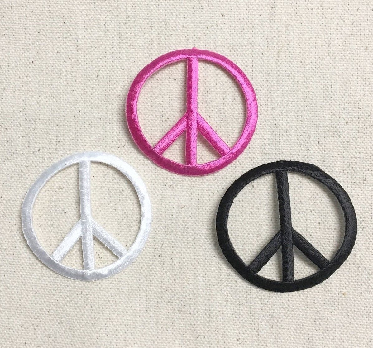 Hot Pink Peace Sign