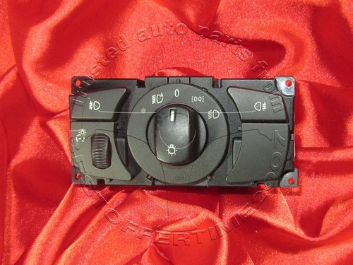 BMW E60 E61 E63 E64 5 6'ies HEADLAMP FOG LIGHT SWITCH LIGHTING CONTROL ...