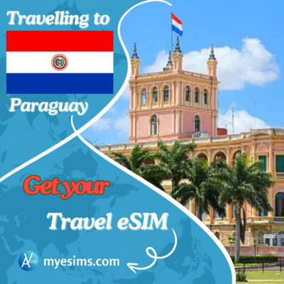 Paraguay eSIM Travel Data Roaming eSIM Internet Connectivity 4G | eBay
