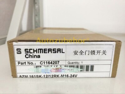 1Pcs New For Schmersal Safety Door Lock Switch AZM161SK-12/12RK-M16-24V ...