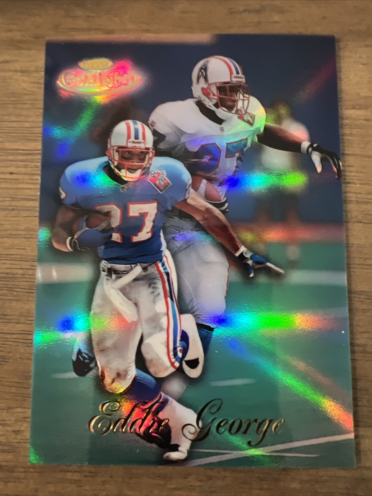 1998 Topps Gold Label - Class 1 #55 Eddie George Oilers HOF Ohio State ...