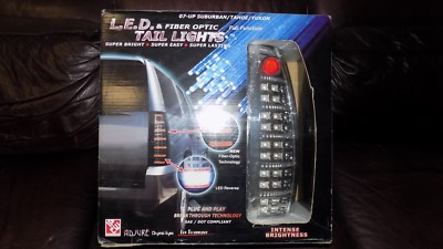 IPCW LEDT-312C Pair of Crystal Clear Fiber Optic LED Tail Lights 07-14 ...