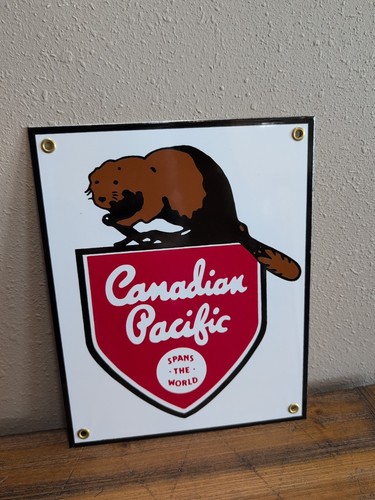 Canadian Pacific Spans The World Metal Sign | eBay