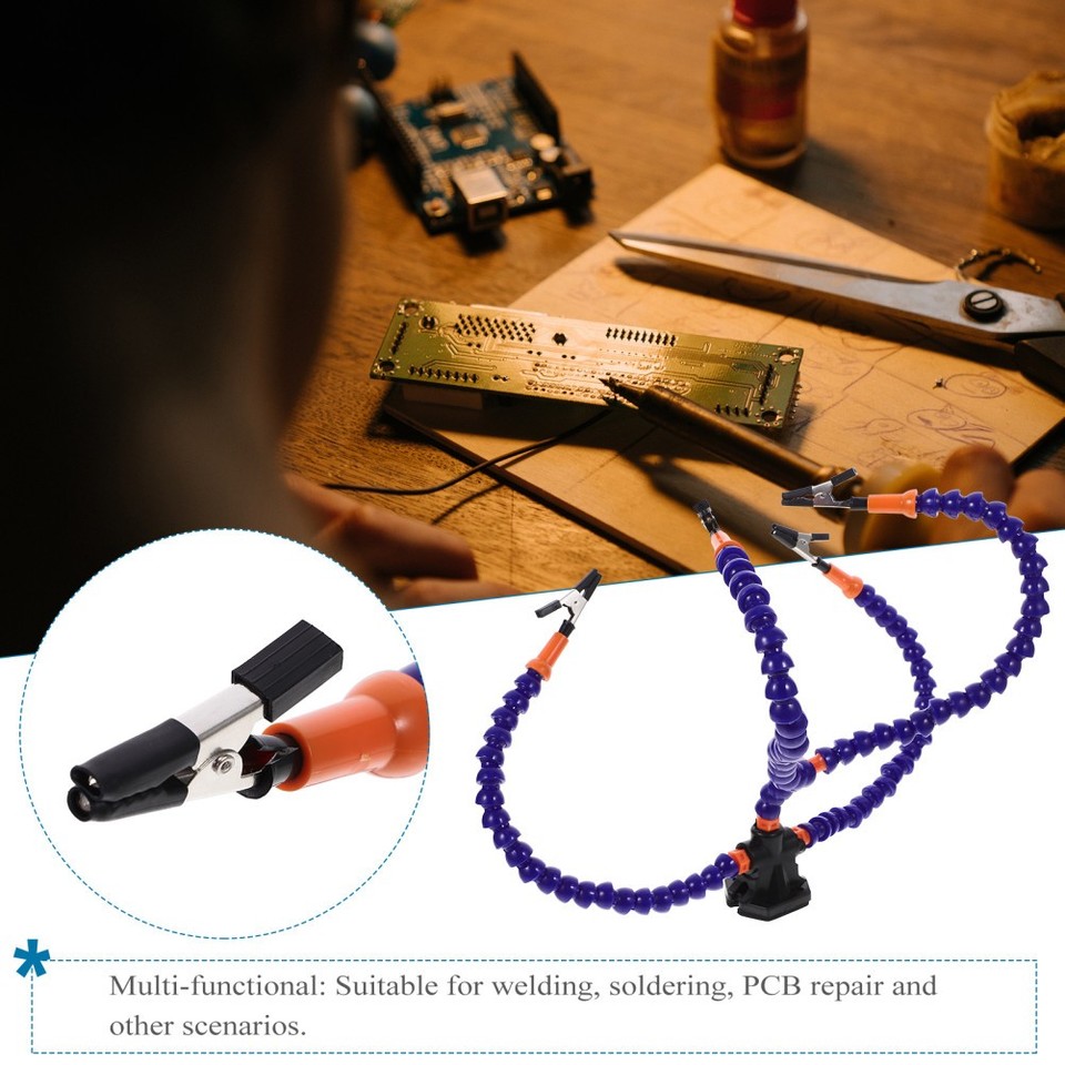 Circuit Board Holder for Soldering Mini Iron Station Third Hand Tool ...