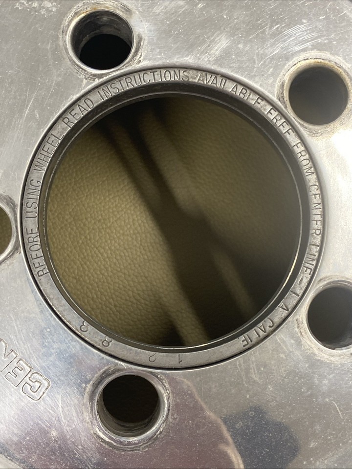 Centerline Front Wheels 15x5.5” Ford Mopar 5x4.50” Aluminum Vintage ...