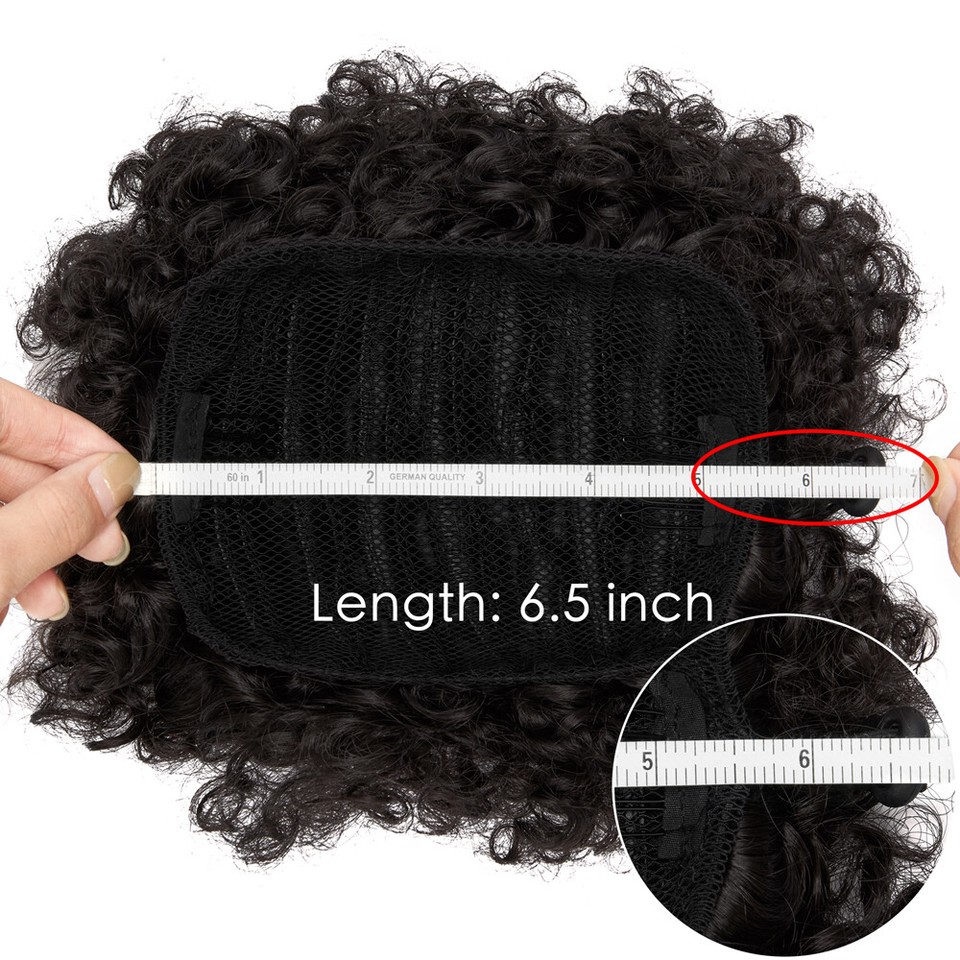 6/8/10 inch Afro Kinky Curly Puff Drawstring Short Puffs Ponytail Bun HairPieces | eBay