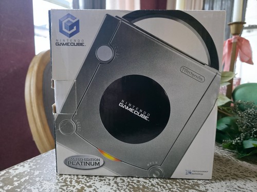 GameCube Platinum Console System (Nintendo, 2001) ☆ Authentic ☆ BOX ...