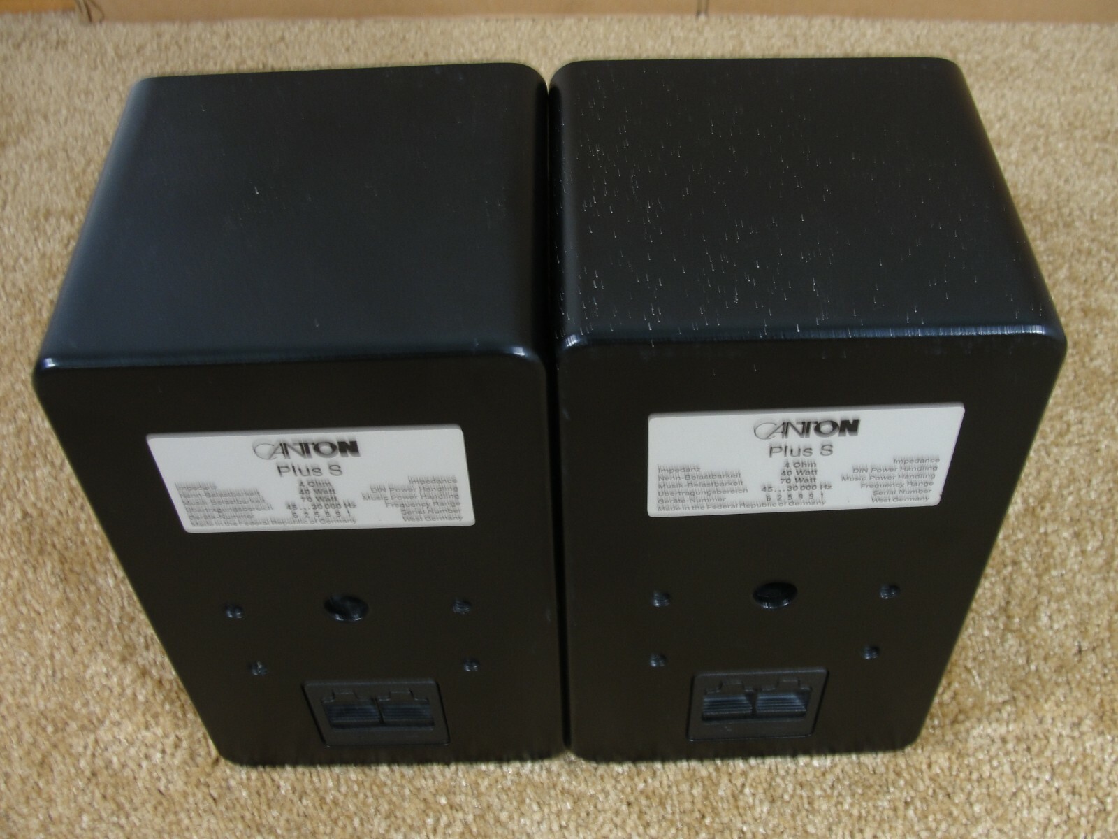 Canton Plus S Bookshelf / Satellite Speakers for Canton Plus C ...