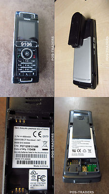 NEC G955 DECT IP/VoIP Téléphone Noir Wireless Handset INCL BATTERY ...