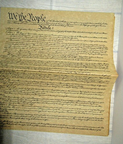 Declaration Of Independence U S Constitution Authentic Reproduction | eBay