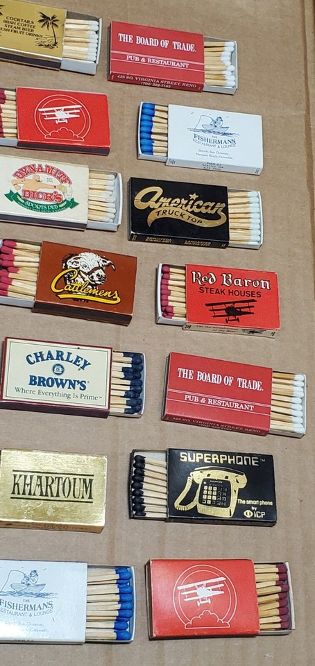 Vintage Rare Matchbox Collectibles 42 Box Pocketbox Advertising Unique ...