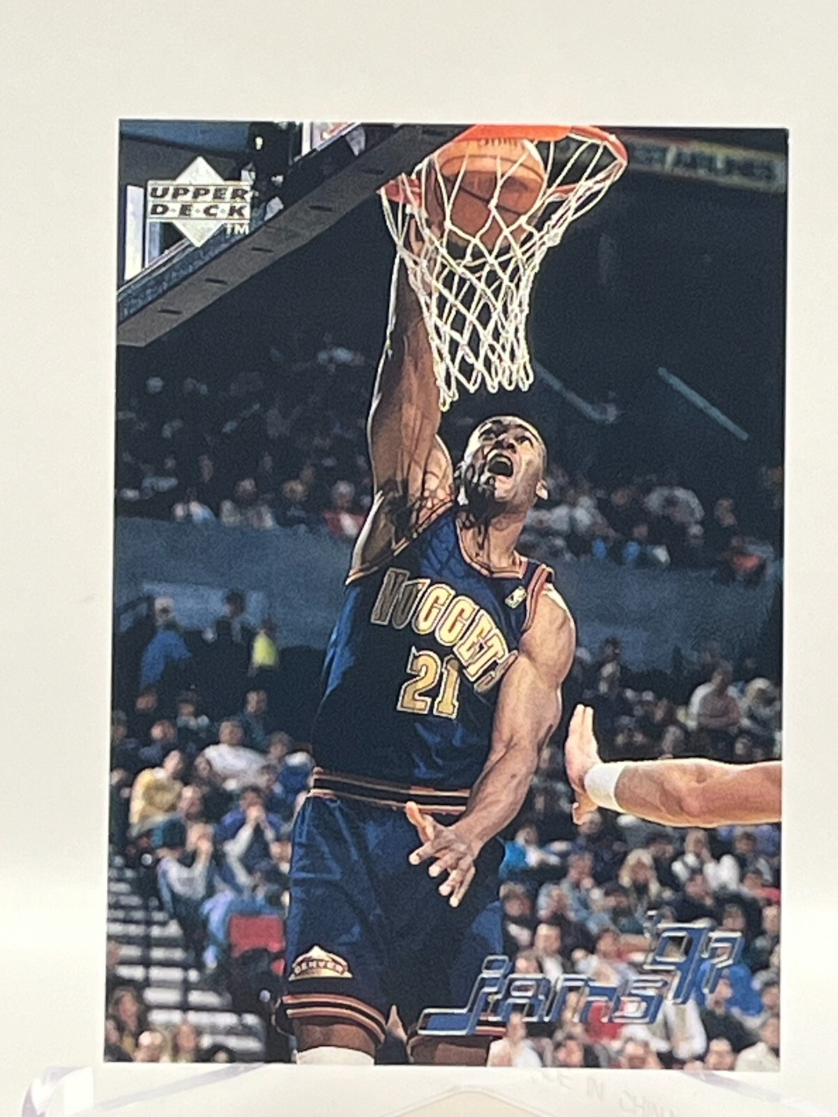 1997-98 Upper Deck Basketball Card Jams '97 #142 Tom Hammonds Denver ...