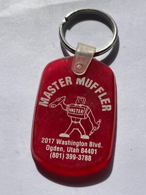 OGDEN, UTAH MASTER MUFFLER KEY CHAIN FOB | eBay