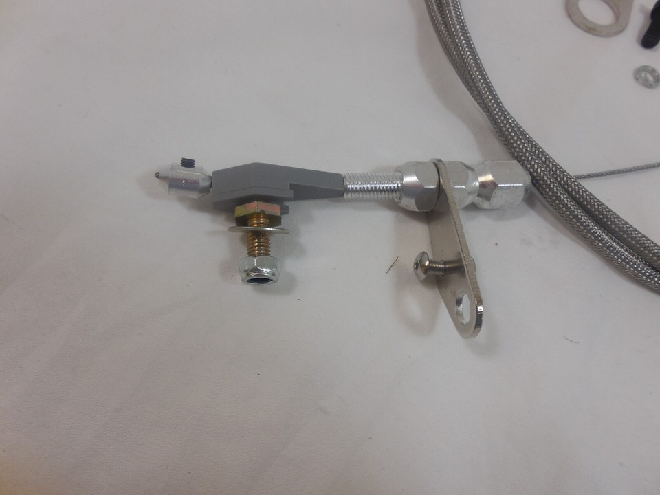 Kick Down Cable GM 700R4 Braided Stainless Sleeve Flexible Cable Wire ...