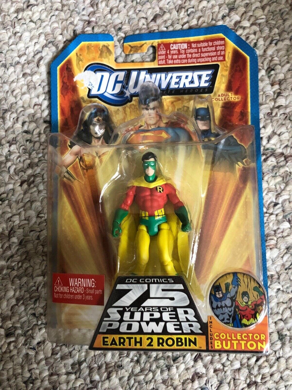 Earth 2 Robin MOC DC Universe 75 Years of Super Power Infinite Heroes ...